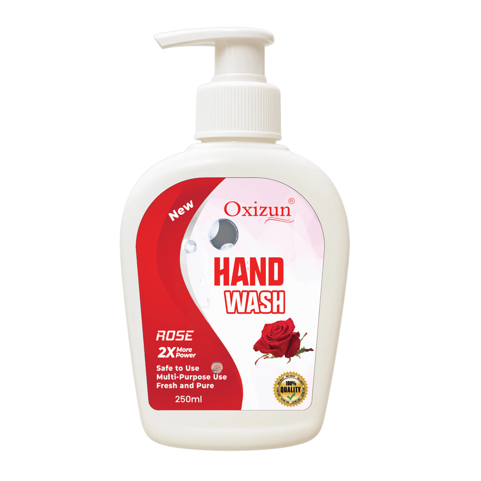 Rose Gel Hand Wash - OXIZUN